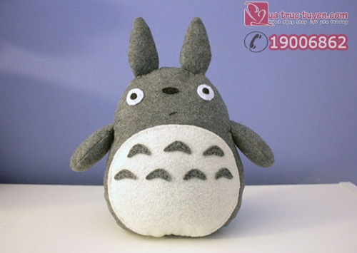 Cách làm mèo bông Totoro tặng bạn mùa chia tay - Blog.quatructuyen.com